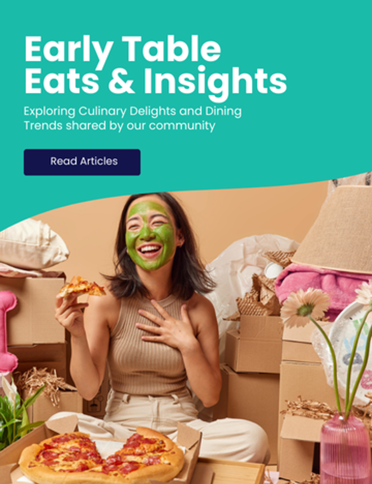 Early Table | Get up to 40% off your next Takeaway